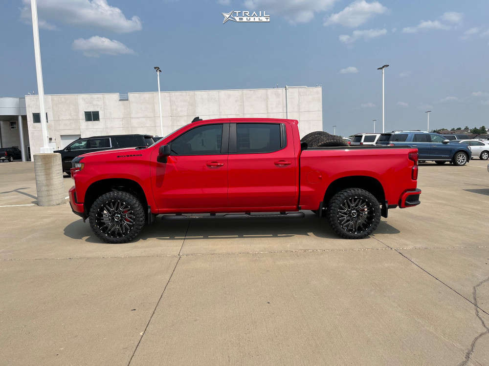 2021 Chevrolet Silverado 1500 Wheel Offset Aggressive > 1" Outside ...