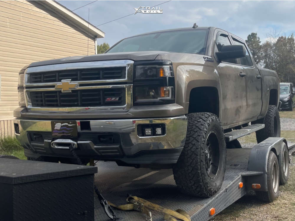 2014 Chevrolet Silverado 1500 Wheel Offset Slightly Aggressive ...
