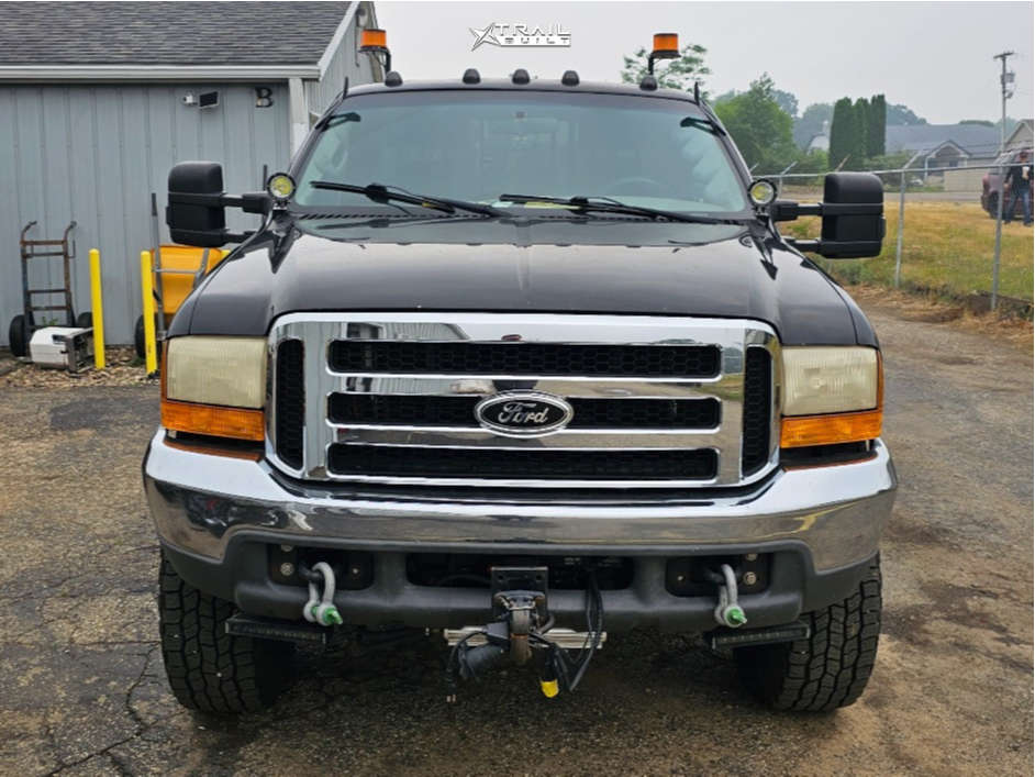 2001 Ford F-350 Super Duty Wheel Offset Slightly Aggressive Suspension ...