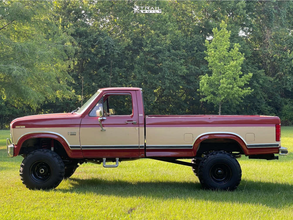 1986 Ford F-150 Wheel Offset Super Aggressive 3"-5" Suspension Lift 6 ...