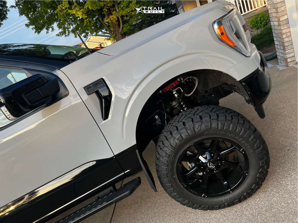 2023 Ford F-150 Wheel Offset Aggressive > 1" Outside Fender Suspension ...