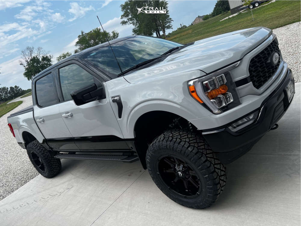 2023 Ford F-150 Wheel Offset Aggressive > 1" Outside Fender Suspension ...