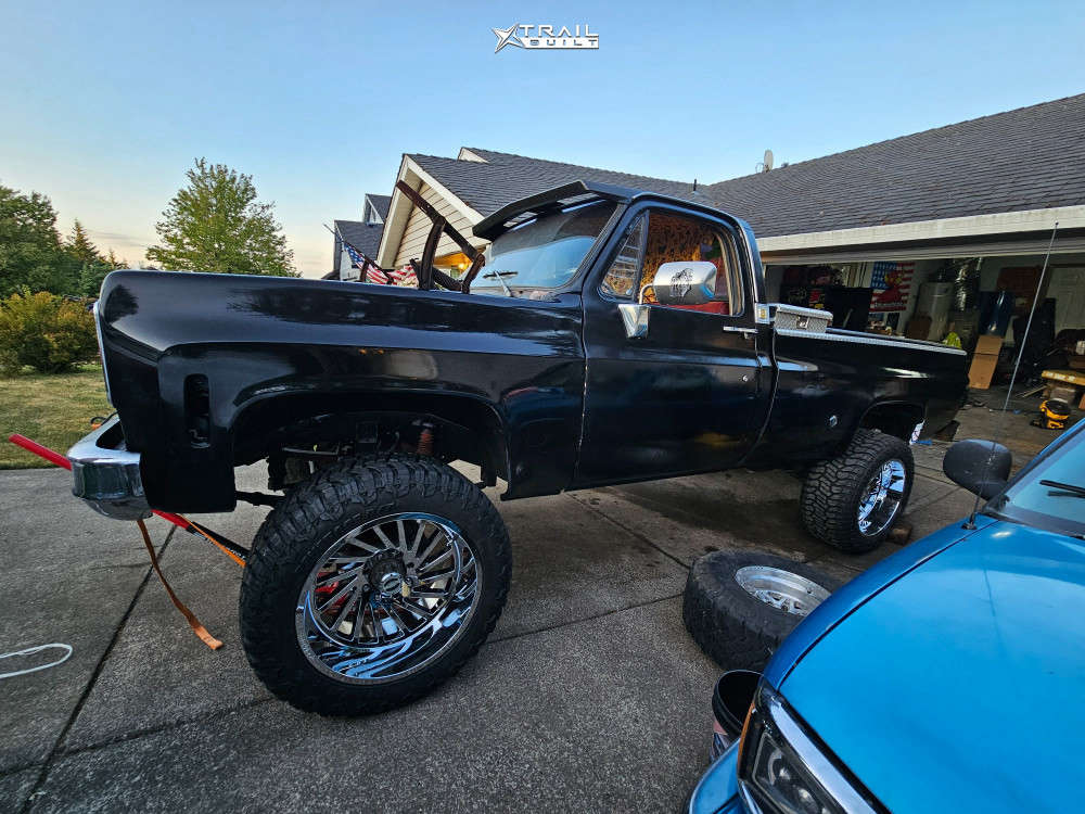 1976 Chevrolet K20 Wheel Offset Super Aggressive 3"-5" Suspension Lift ...