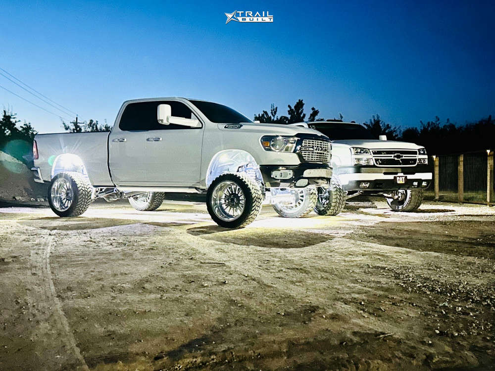 2019 Ram 1500 Wheel Offset Super Aggressive 3"-5" Suspension Lift 6 ...