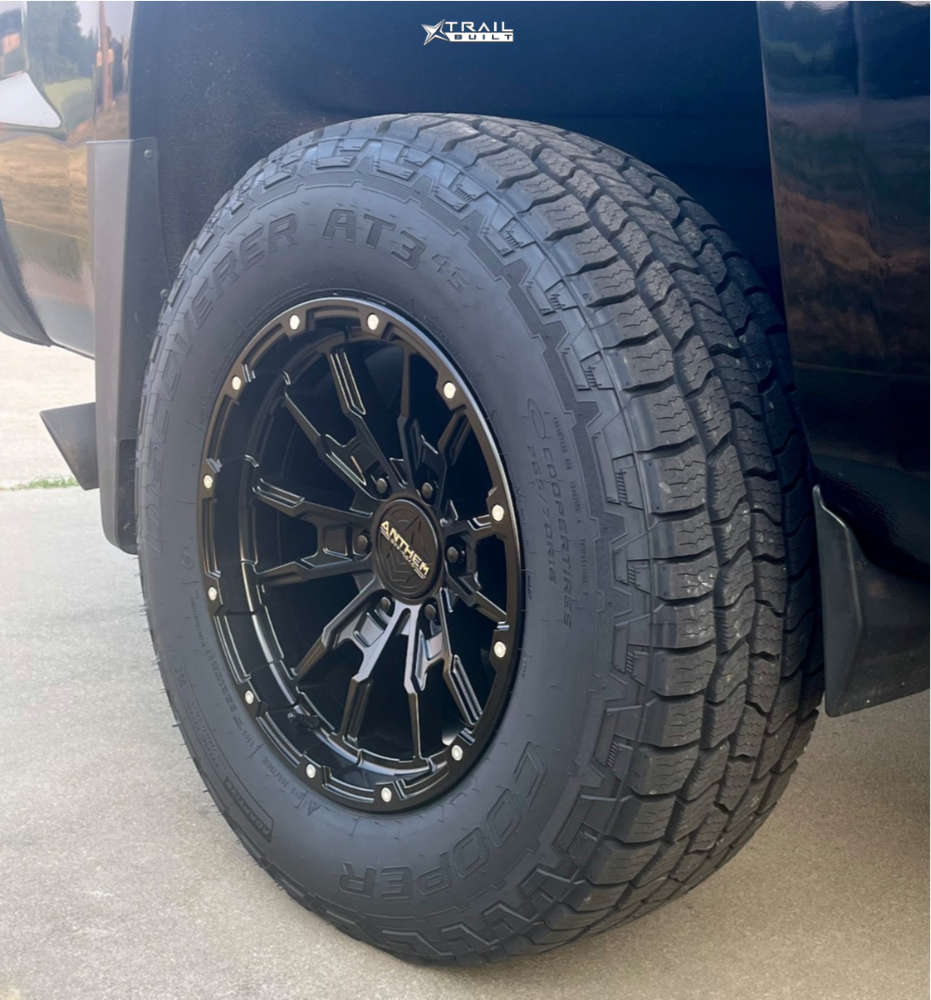 2016 Chevrolet Silverado 1500 Wheel Offset Slightly Aggressive Leveling ...