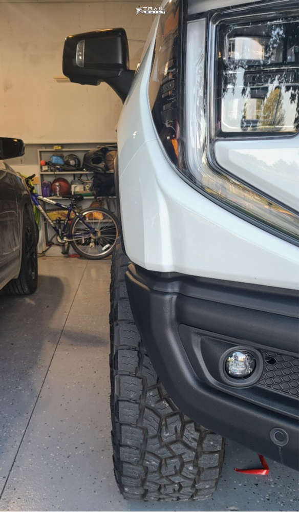 2023 GMC Sierra 1500 Wheel Offset Aggressive > 1" Outside Fender Stock ...