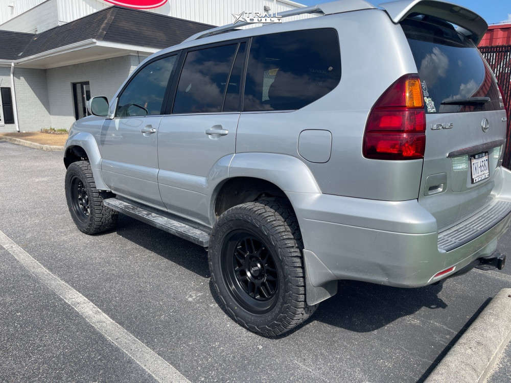 2007 Lexus GX470 Wheel Offset Aggressive > 1" Outside Fender Suspension ...