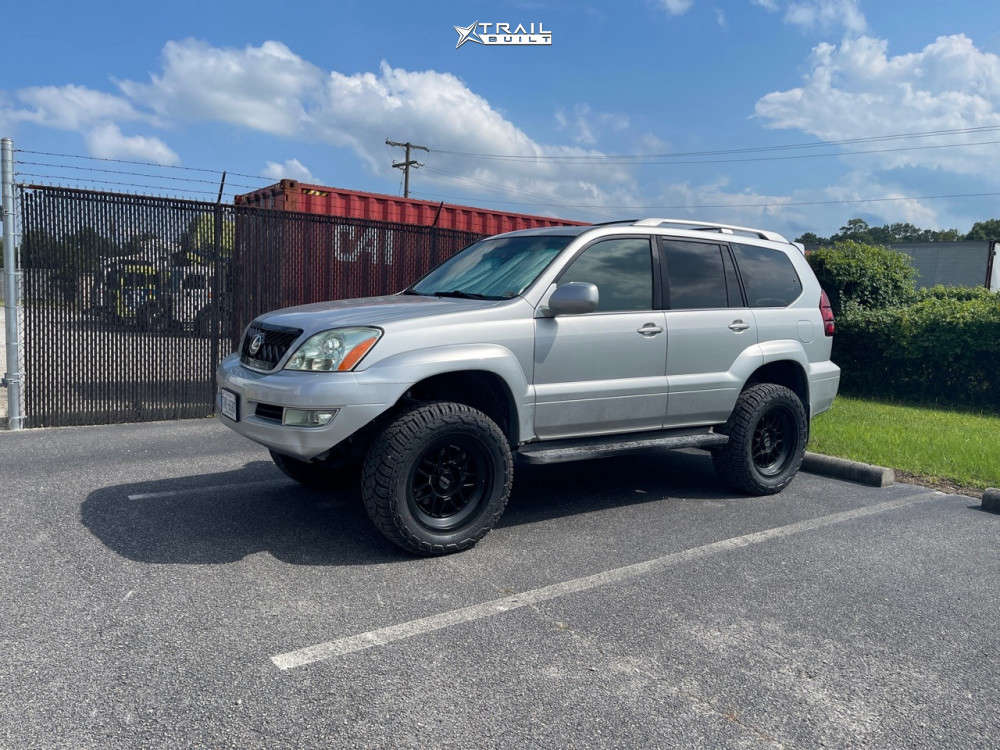 2007 Lexus GX470 Wheel Offset Aggressive > 1" Outside Fender Suspension ...