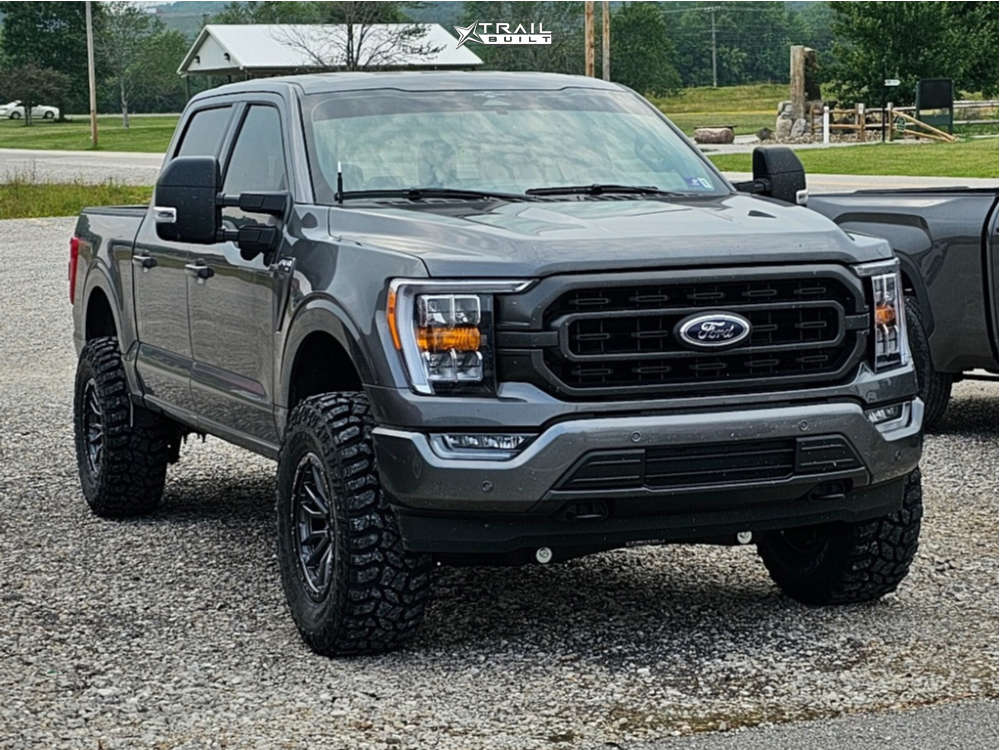 2023 Ford F-150 Wheel Offset Aggressive > 1" Outside Fender Suspension ...