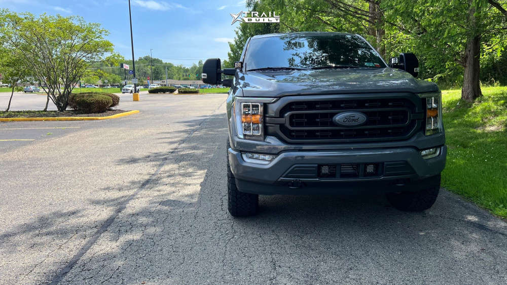 2021 Ford F-150 Wheel Offset Slightly Aggressive Leveling Kit | 2707043 ...