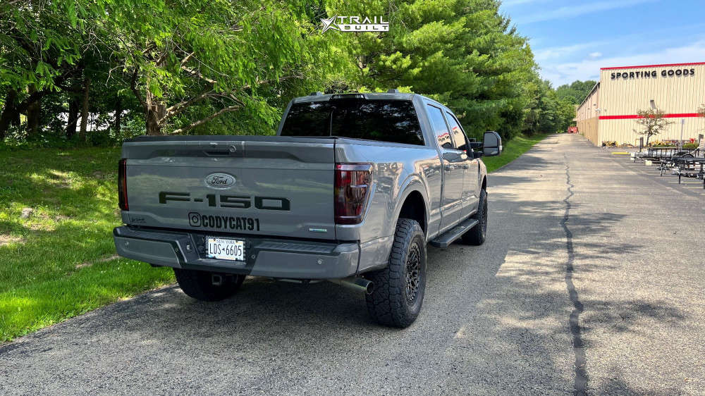 2021 Ford F-150 Wheel Offset Slightly Aggressive Leveling Kit | 2707043 ...