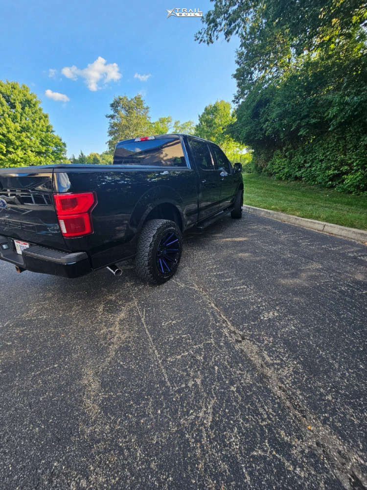 2019 Ford F-150 Wheel Offset Aggressive > 1" Outside Fender Leveling ...