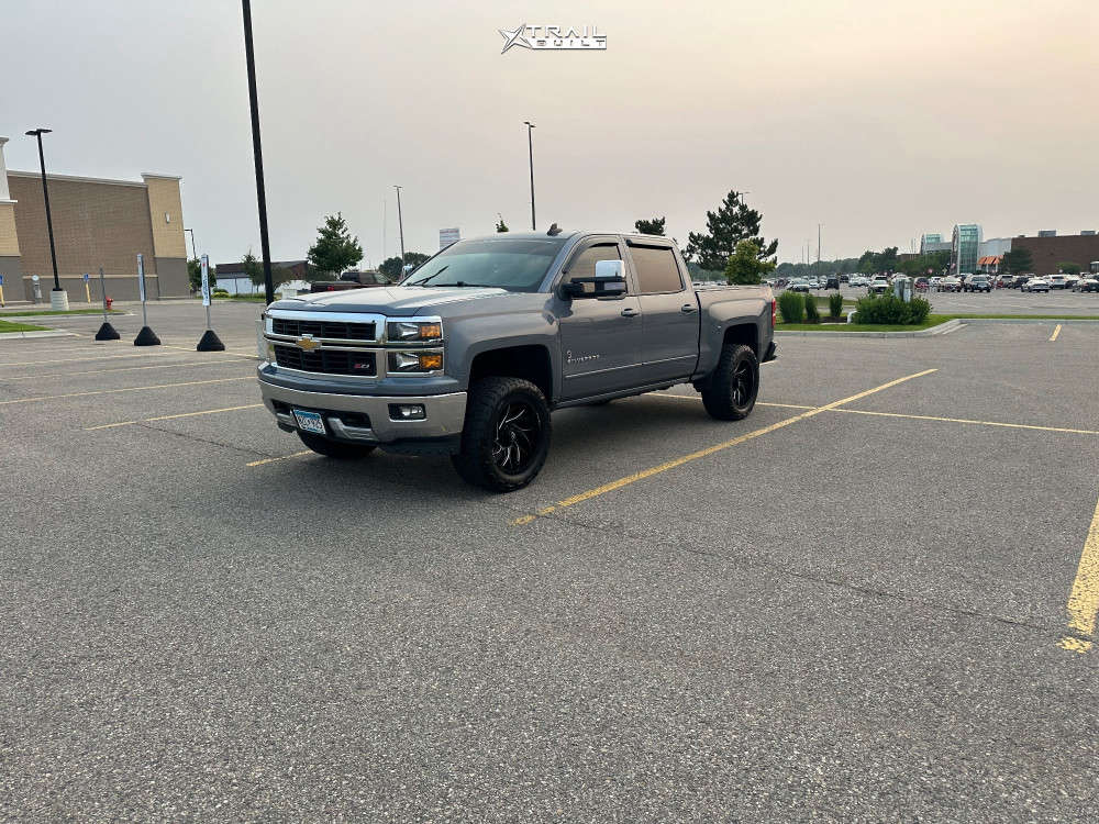 2015 Chevrolet Silverado 1500 Wheel Offset Slightly Aggressive ...