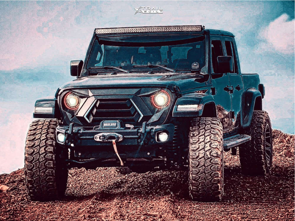 2020 Jeep Gladiator Wheel Offset Super Aggressive 3"-5" Suspension Lift ...