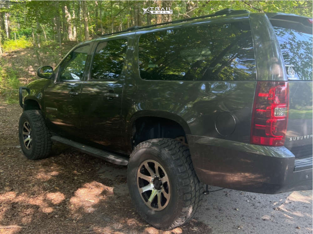 2010 Chevrolet Suburban 1500 Wheel Offset Super Aggressive 3"-5 ...