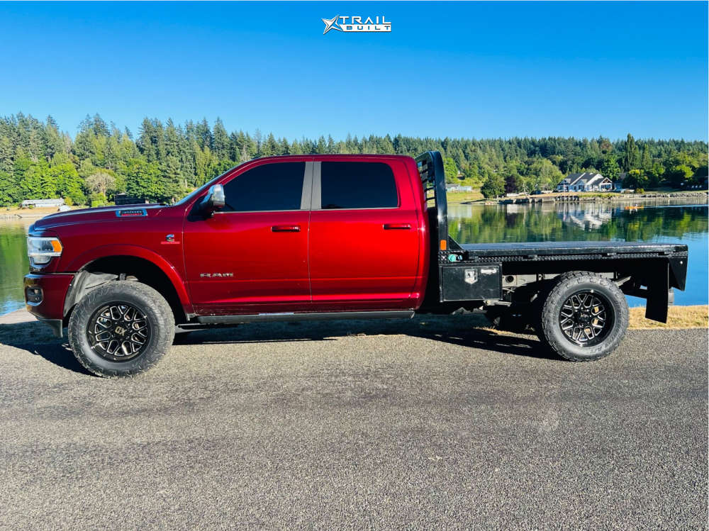 2021 Ram 3500 Wheel Offset Aggressive > 1" Outside Fender Suspension ...
