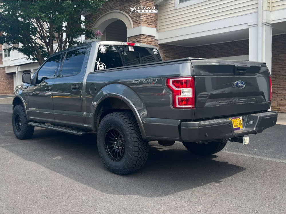 2019 Ford F-150 Wheel Offset Aggressive > 1" Outside Fender Leveling ...
