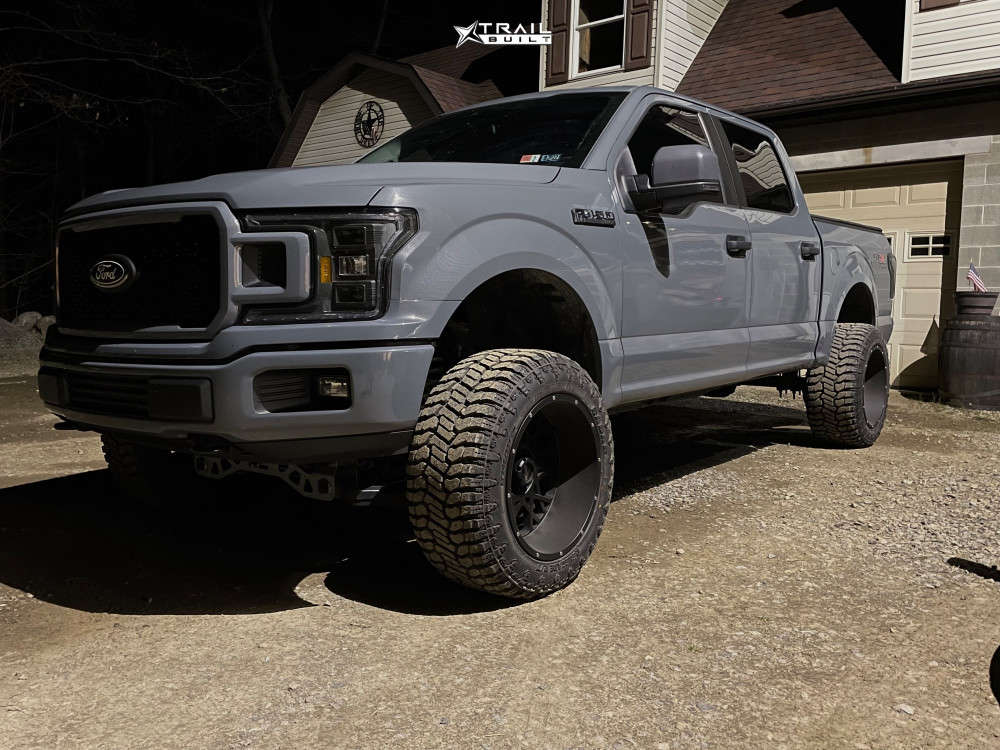 2019 Ford F-150 Wheel Offset Super Aggressive 3"-5" Suspension Lift 4 ...