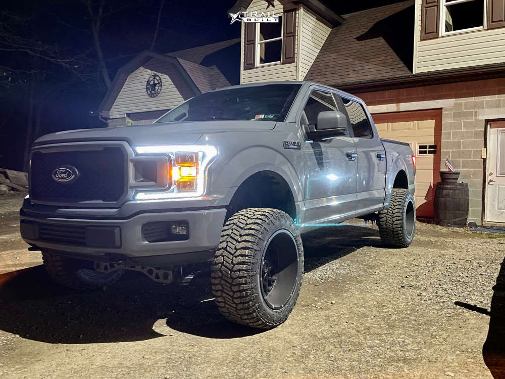 2019 Ford F-150 Wheel Offset Super Aggressive 3"-5" Suspension Lift 4 ...