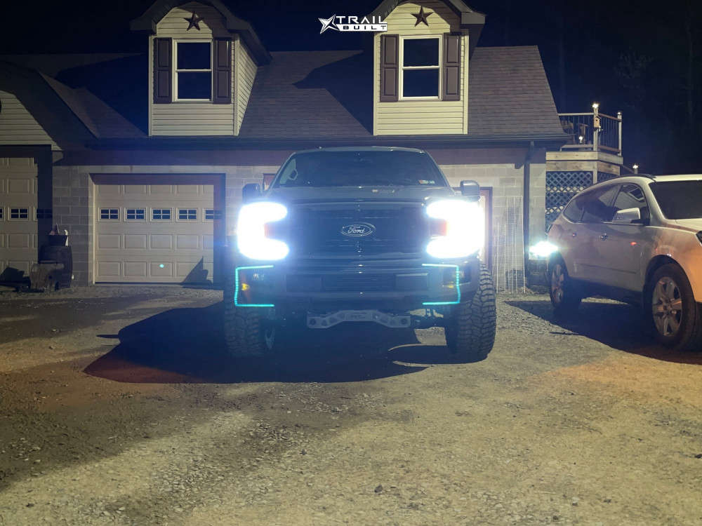 2019 Ford F-150 Wheel Offset Super Aggressive 3"-5" Suspension Lift 4 ...