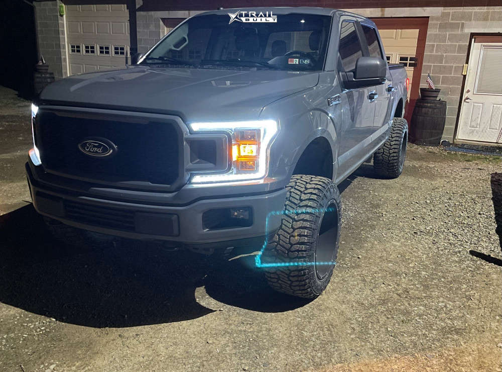 2019 Ford F-150 Wheel Offset Super Aggressive 3"-5" Suspension Lift 4 ...