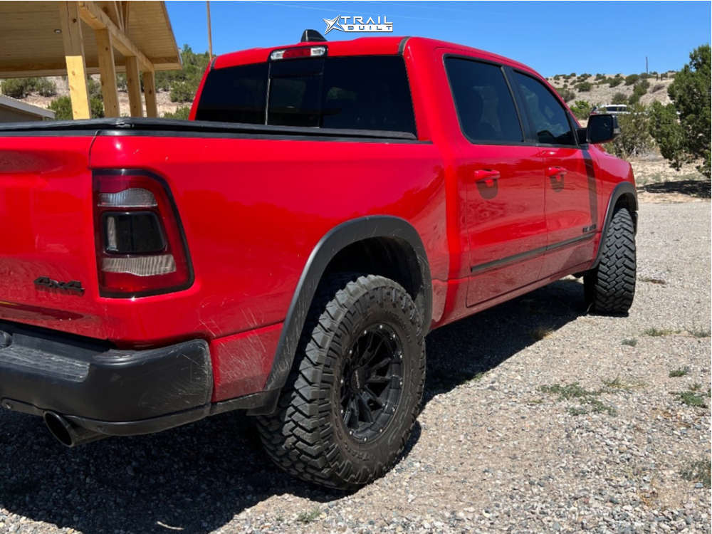2019 Ram 1500 Wheel Offset Aggressive > 1" Outside Fender Leveling Kit ...