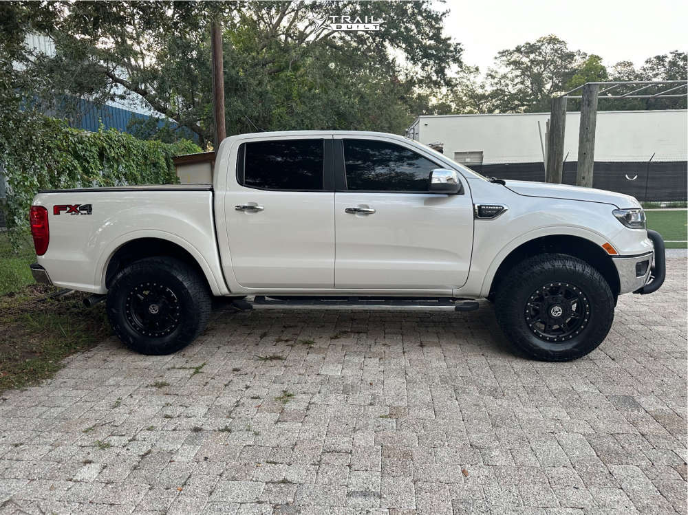 2020 Ford Ranger Wheel Offset Aggressive > 1" Outside Fender Leveling ...