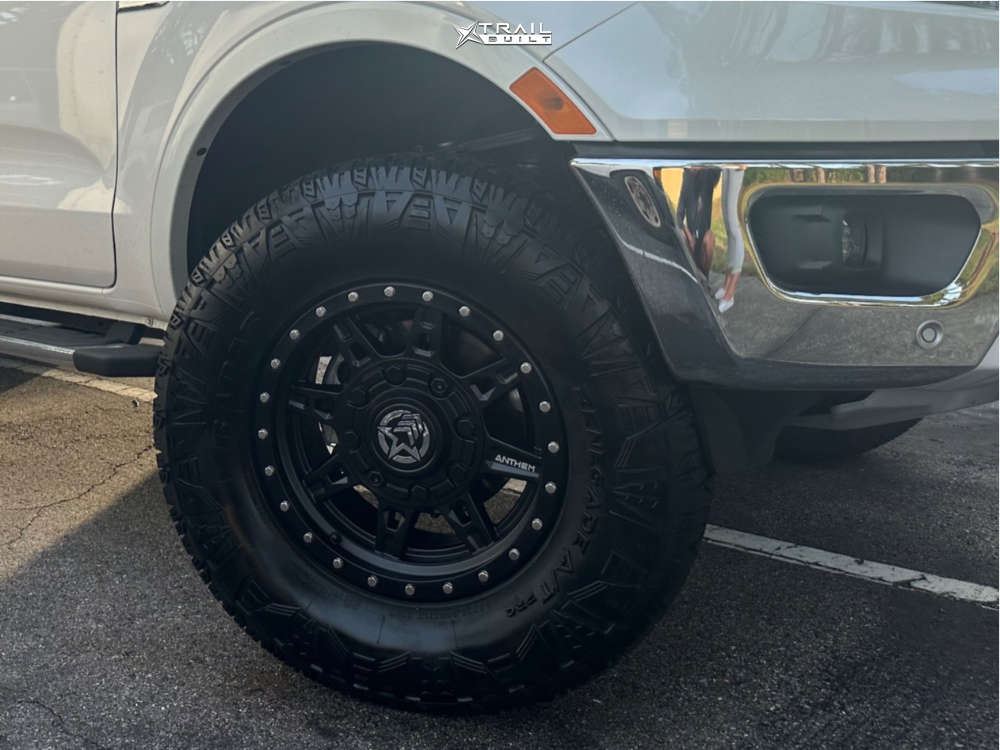 2020 Ford Ranger Wheel Offset Aggressive > 1" Outside Fender Leveling ...