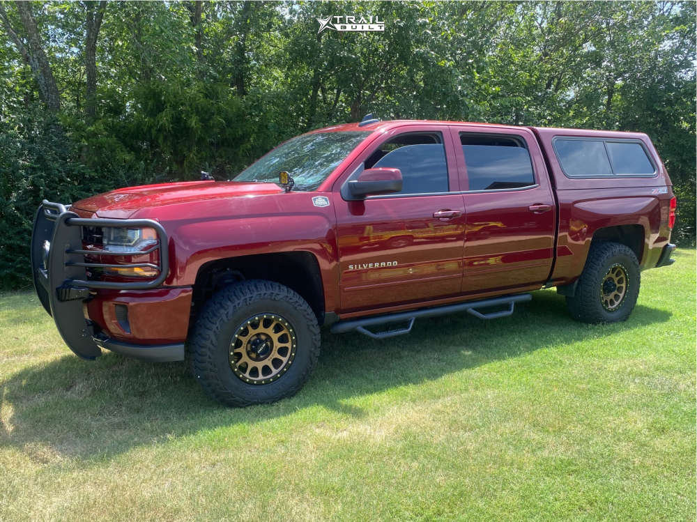 2016 Chevrolet Silverado 1500 Wheel Offset Slightly Aggressive ...