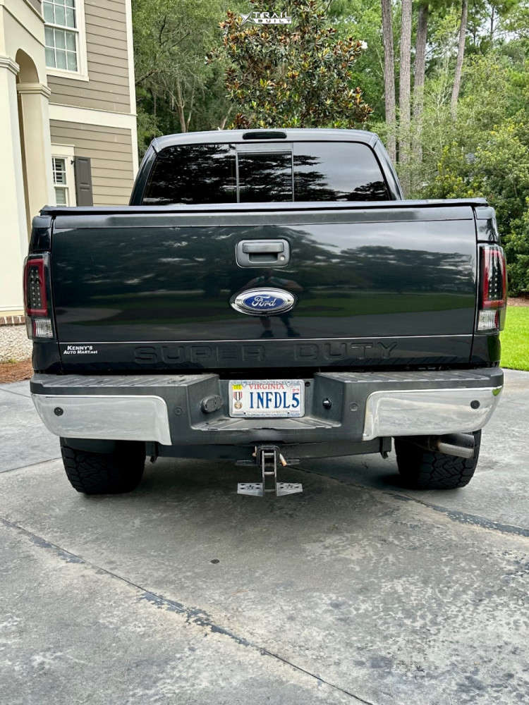 2015 Ford F-250 Super Duty Wheel Offset Aggressive > 1" Outside Fender ...