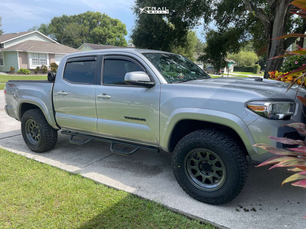 2021 Toyota Tacoma Wheel Offset Aggressive > 1" Outside Fender Stock ...