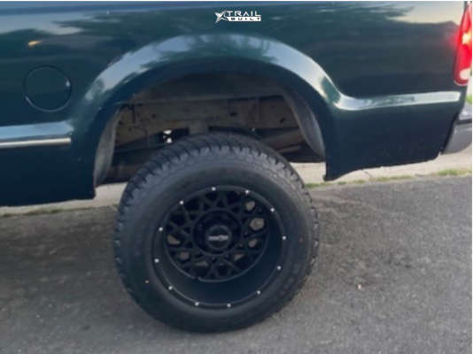 1999 Ford F-250 Super Duty Wheel Offset Aggressive > 1" Outside Fender ...