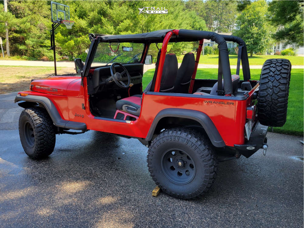 1995 Jeep Wrangler Wheel Offset Aggressive > 1" Outside Fender ...