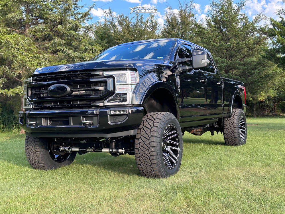 2022 Ford F-250 Super Duty Wheel Offset Super Aggressive 3"-5 ...