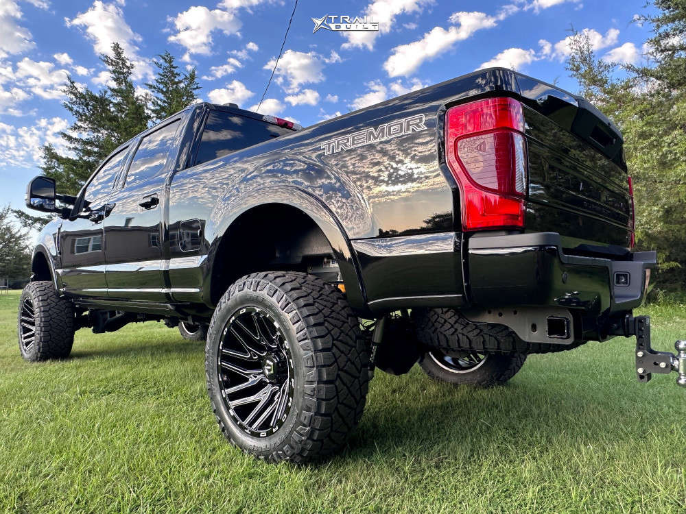 2022 Ford F-250 Super Duty Wheel Offset Super Aggressive 3"-5 ...