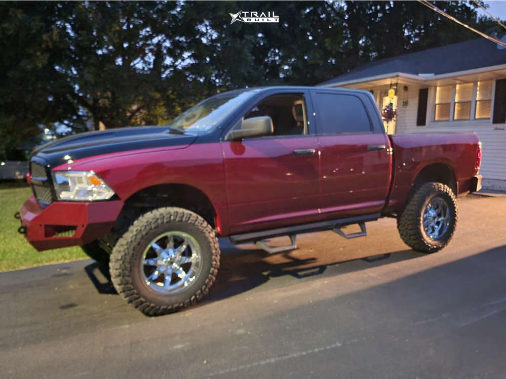 2013 Ram 1500 Wheel Offset Aggressive > 1" Outside Fender Suspension Lift 6" | 2740663 ...