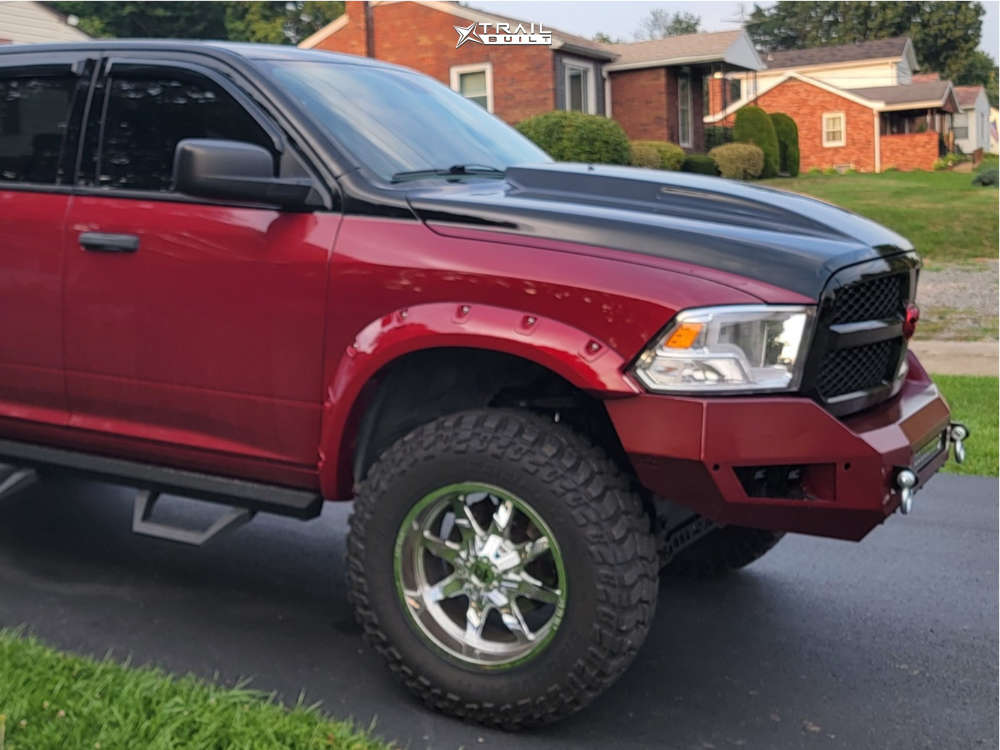 2013 Ram 1500 Wheel Offset Aggressive > 1" Outside Fender Suspension Lift 6" | 2740663 ...