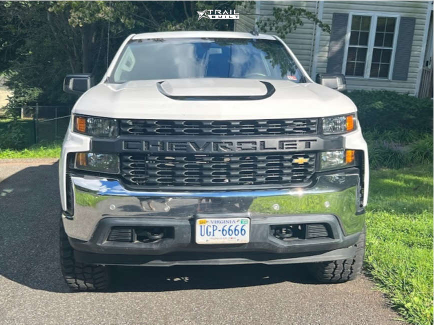 2020 Chevrolet Silverado 1500 Wheel Offset Slightly Aggressive Leveling ...