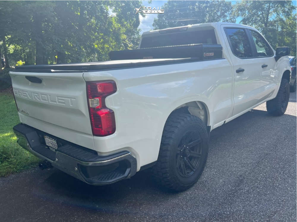 2020 Chevrolet Silverado 1500 Wheel Offset Slightly Aggressive Leveling ...