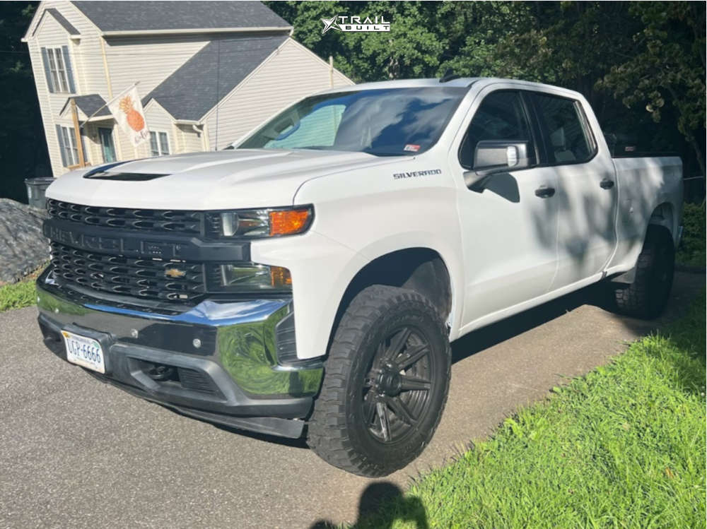 2020 Chevrolet Silverado 1500 Wheel Offset Slightly Aggressive Leveling ...