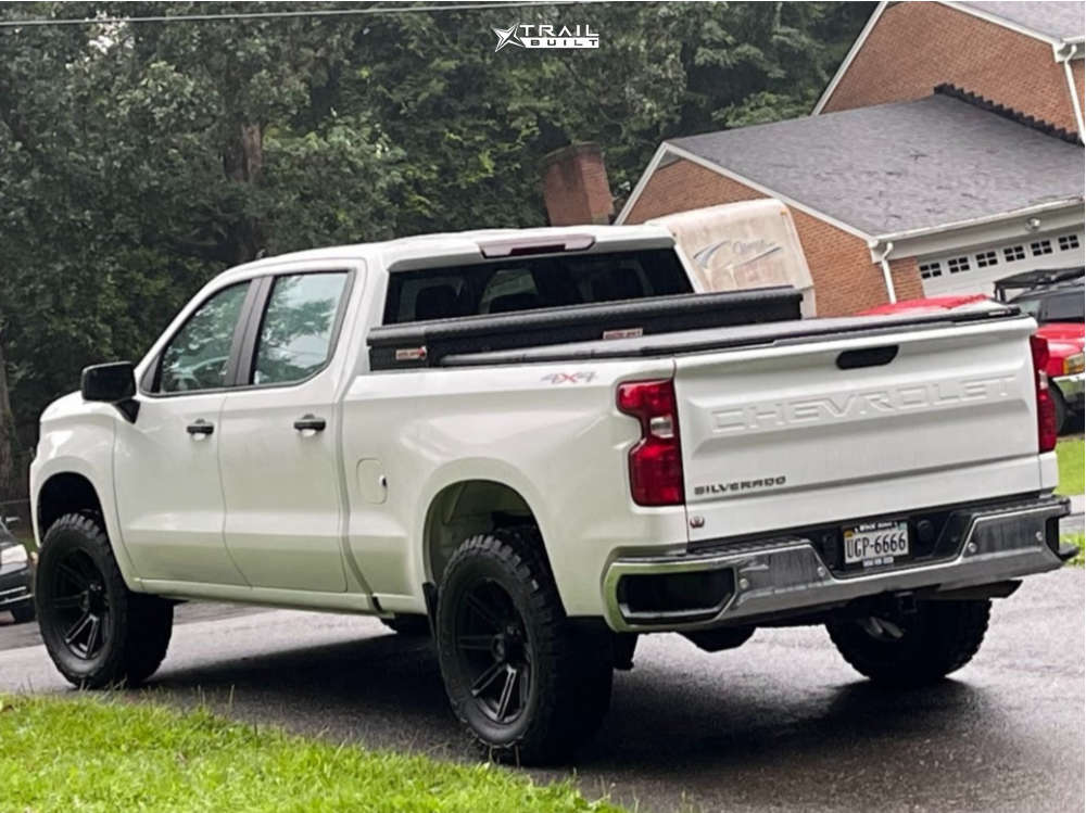 2020 Chevrolet Silverado 1500 Wheel Offset Slightly Aggressive Leveling ...