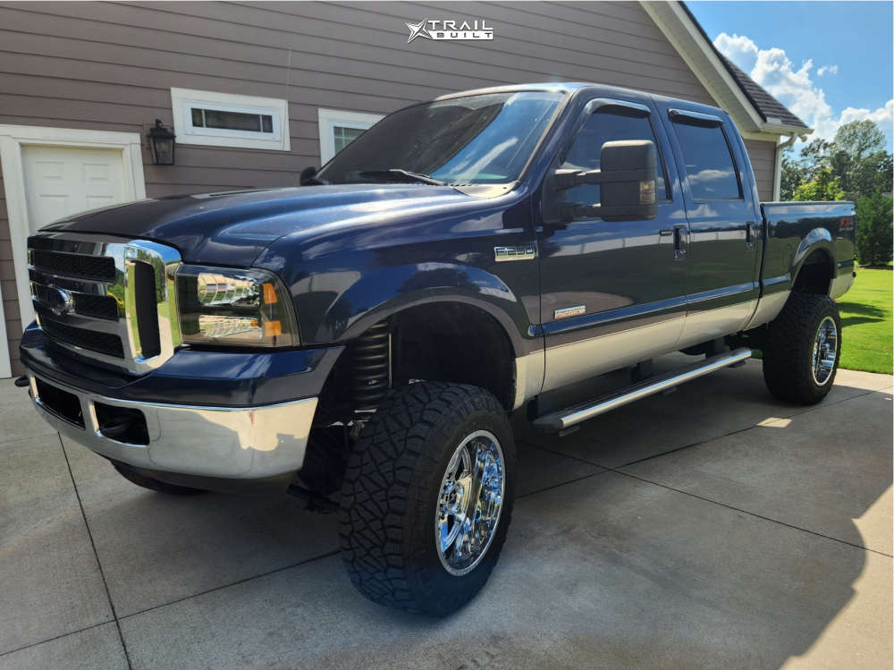 2005 Ford F-250 Super Duty Wheel Offset Super Aggressive 3"-5 ...