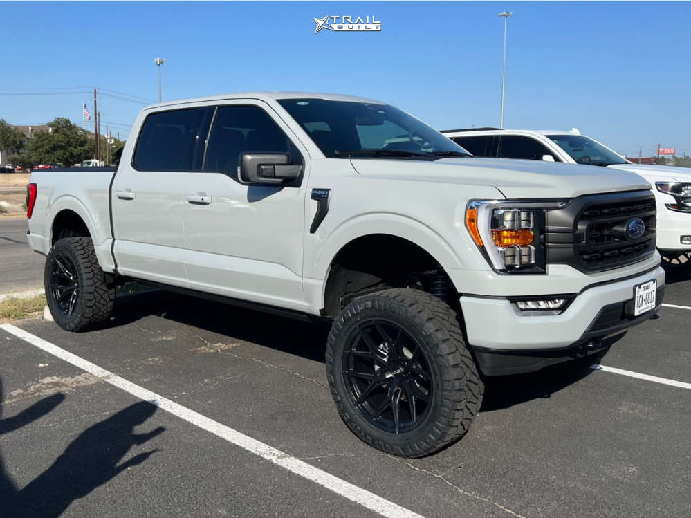 2023 Ford F-150 Wheel Offset Aggressive > 1" Outside Fender Suspension ...