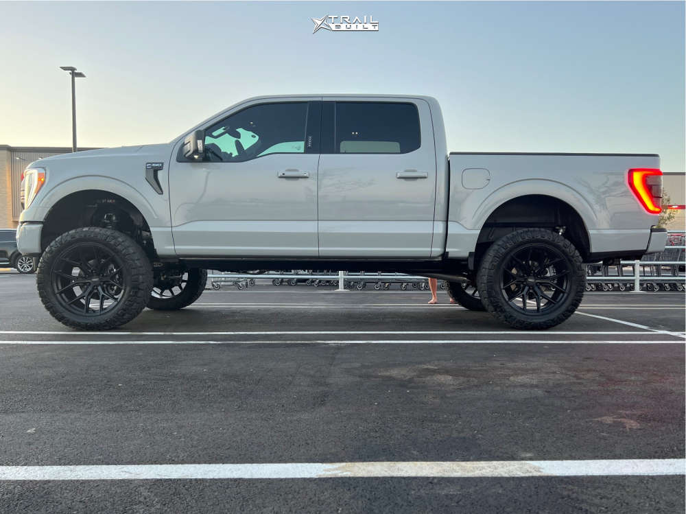 2023 Ford F-150 Wheel Offset Aggressive > 1" Outside Fender Suspension ...