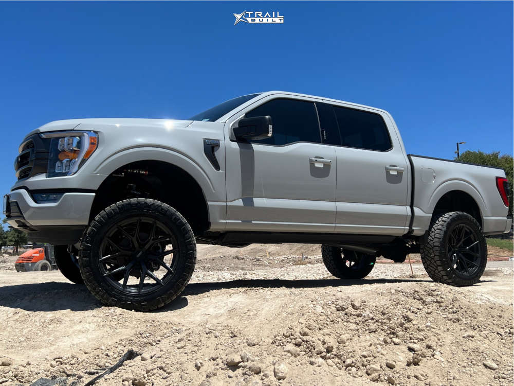 2023 Ford F-150 Wheel Offset Aggressive > 1" Outside Fender Suspension ...