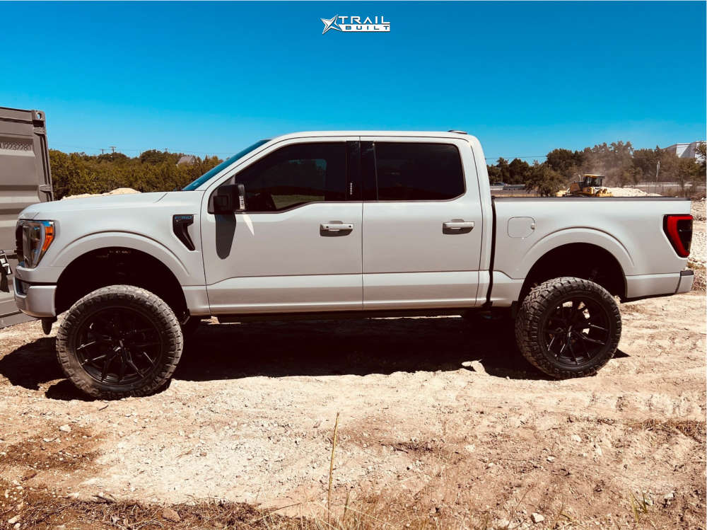 2023 Ford F-150 Wheel Offset Aggressive > 1" Outside Fender Suspension ...