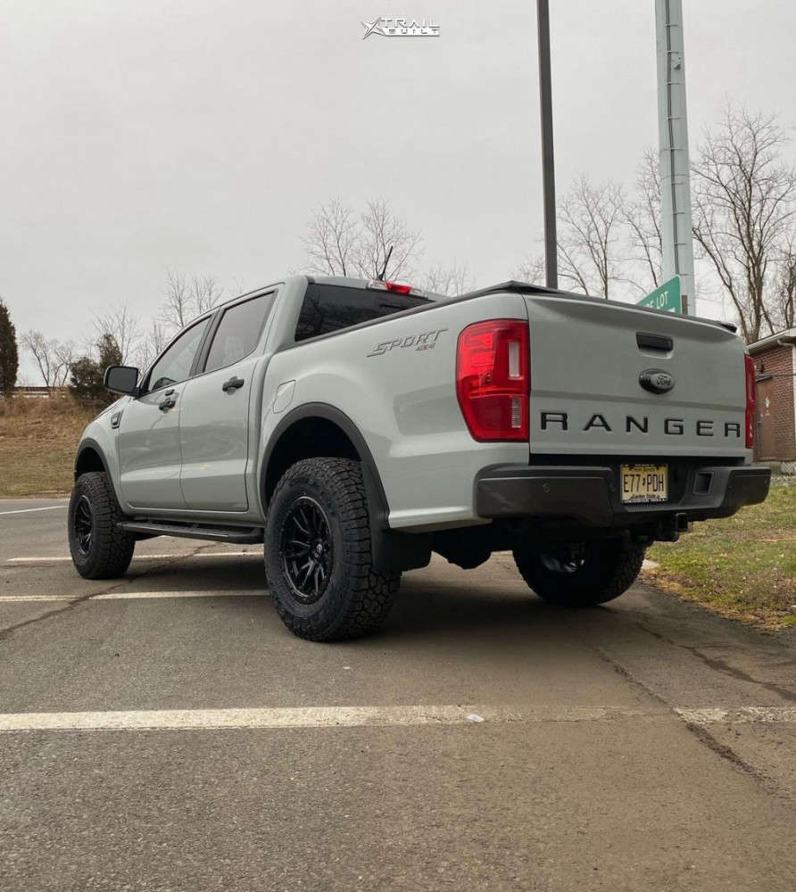 2021 Ford Ranger Wheel Offset Aggressive > 1" Outside Fender Leveling ...