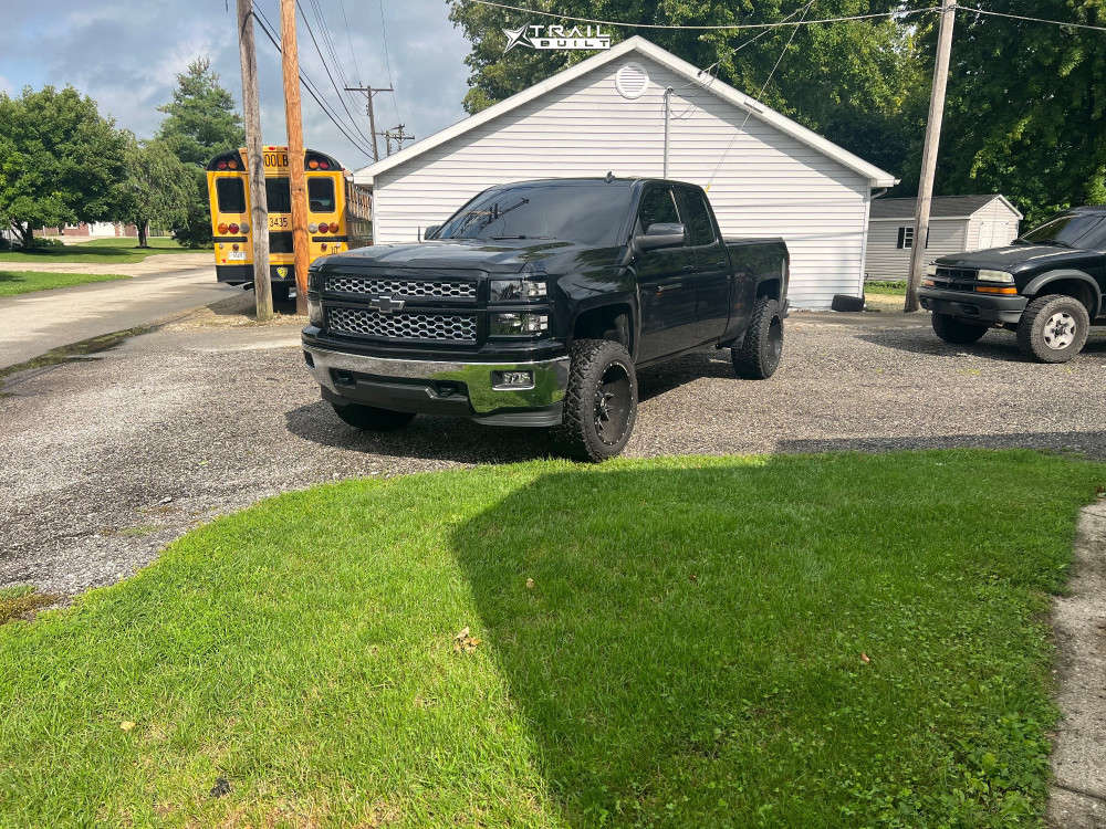 2014 Chevrolet Silverado 1500 Wheel Offset Aggressive > 1" Outside ...