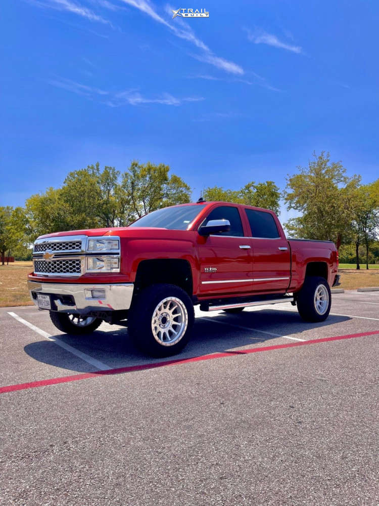 2015 Chevrolet Silverado 1500 Wheel Offset Aggressive > 1" Outside ...