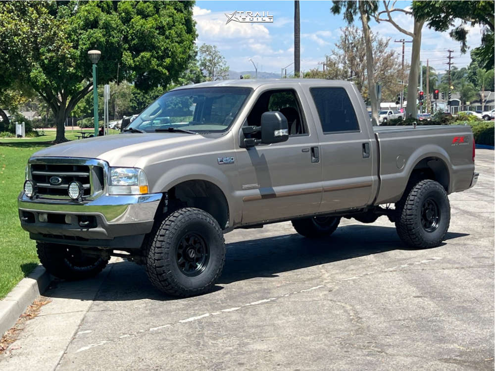2004 Ford F-250 Super Duty Wheel Offset Slightly Aggressive Suspension ...